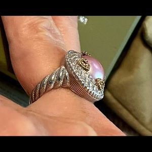 Judith Ripka | Jewelry | Beautiful Judith Ripka Pink Iridescent Pearl ...
